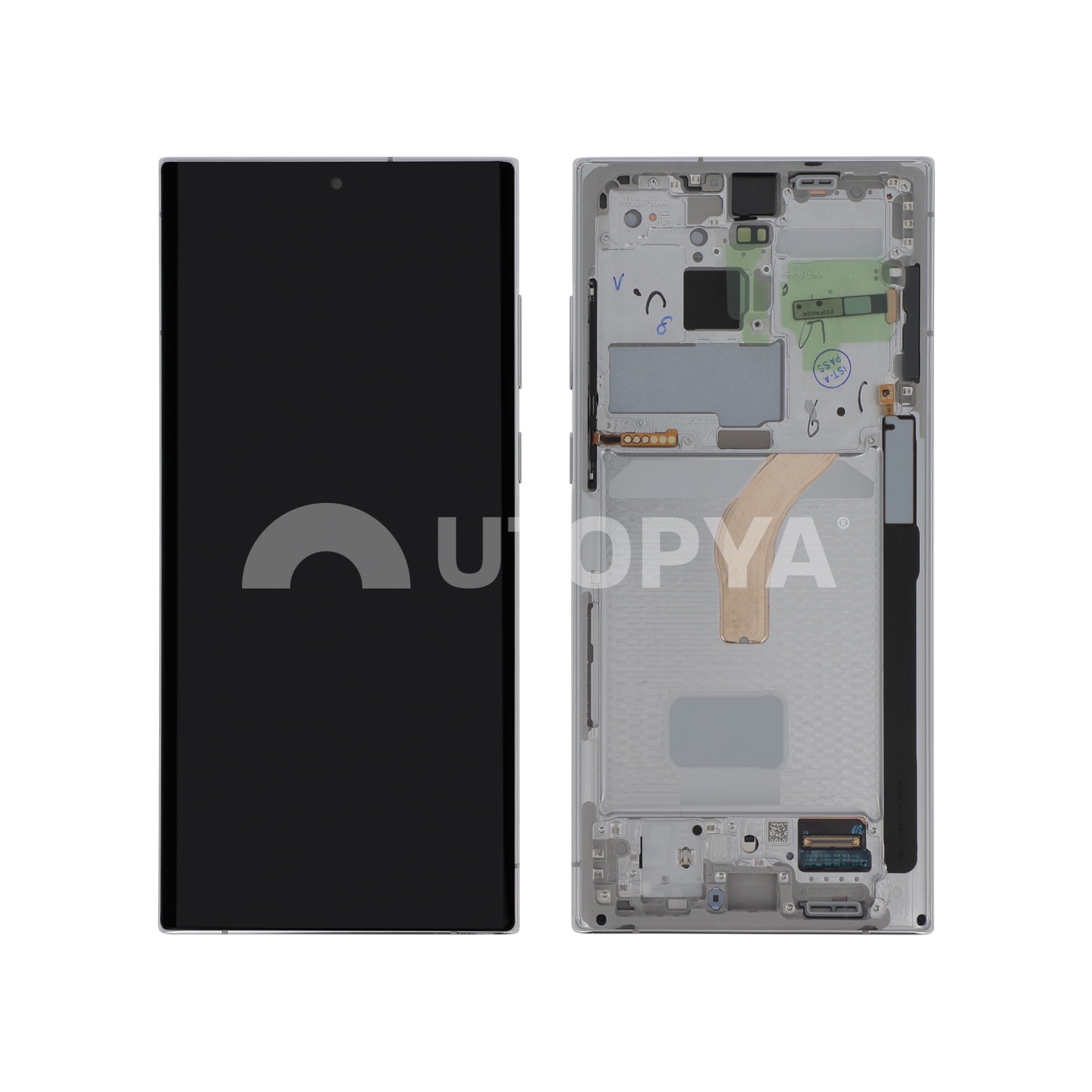 Ecran Complet Blanc Galaxy S22 Ultra (S908) GH82-27488C
